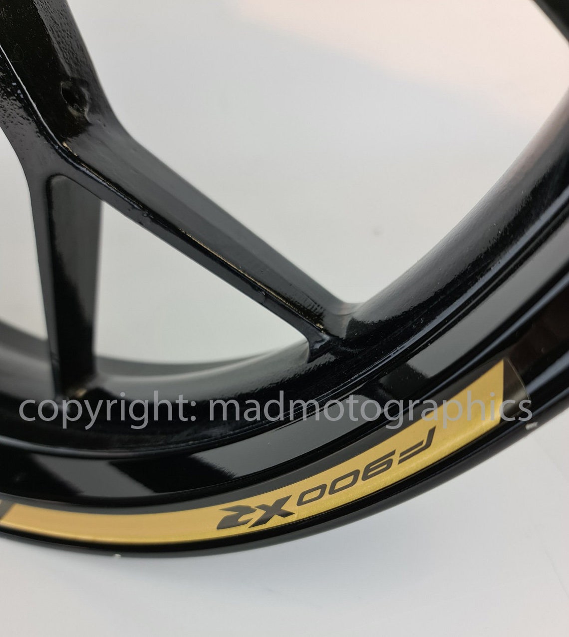 BMW F900XR Motorcycle Wheel Stickers Set Decals Rim Stripes | Etsy