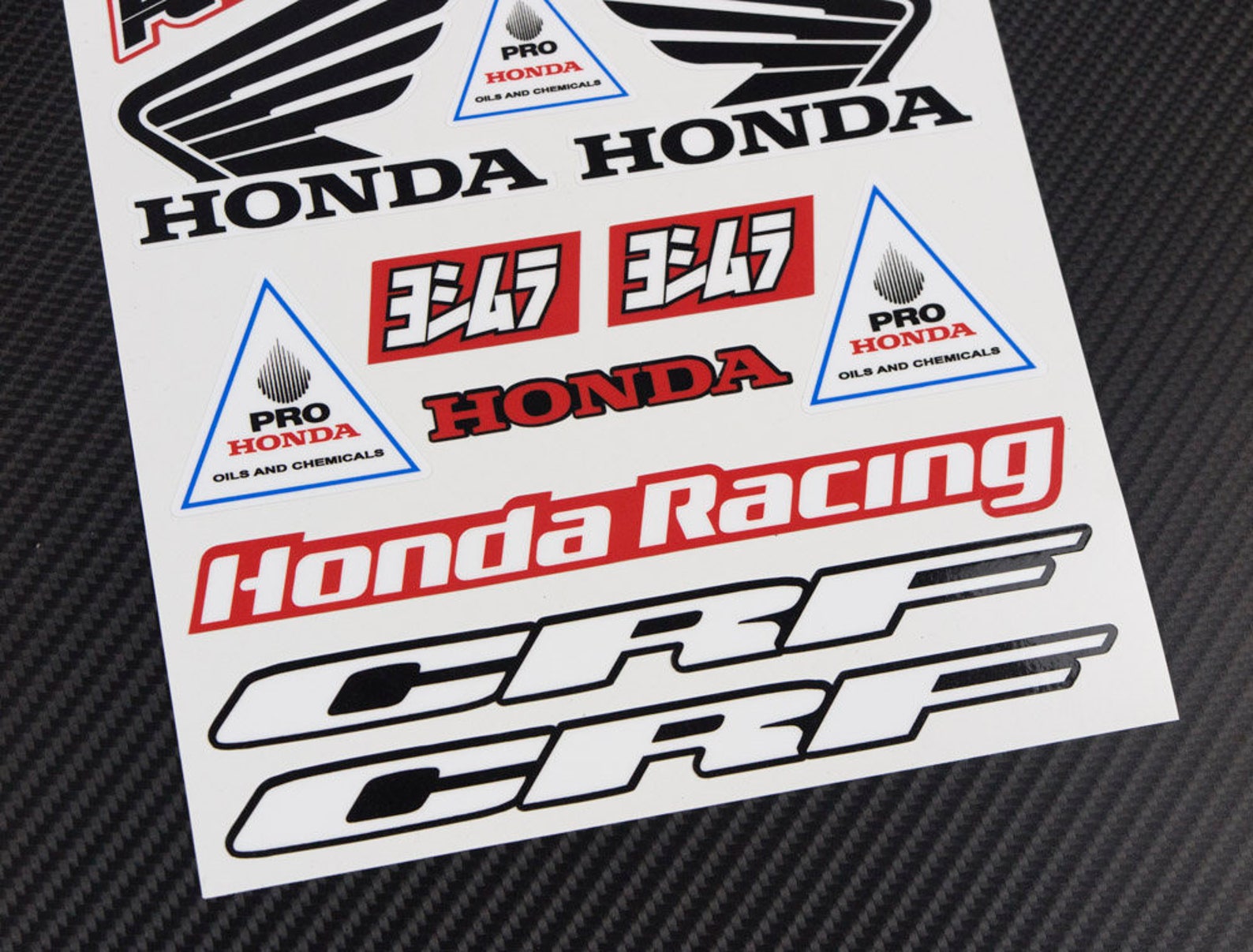 Honda CRF Racing motorcycle stickers fairing tank decals crf | Etsy