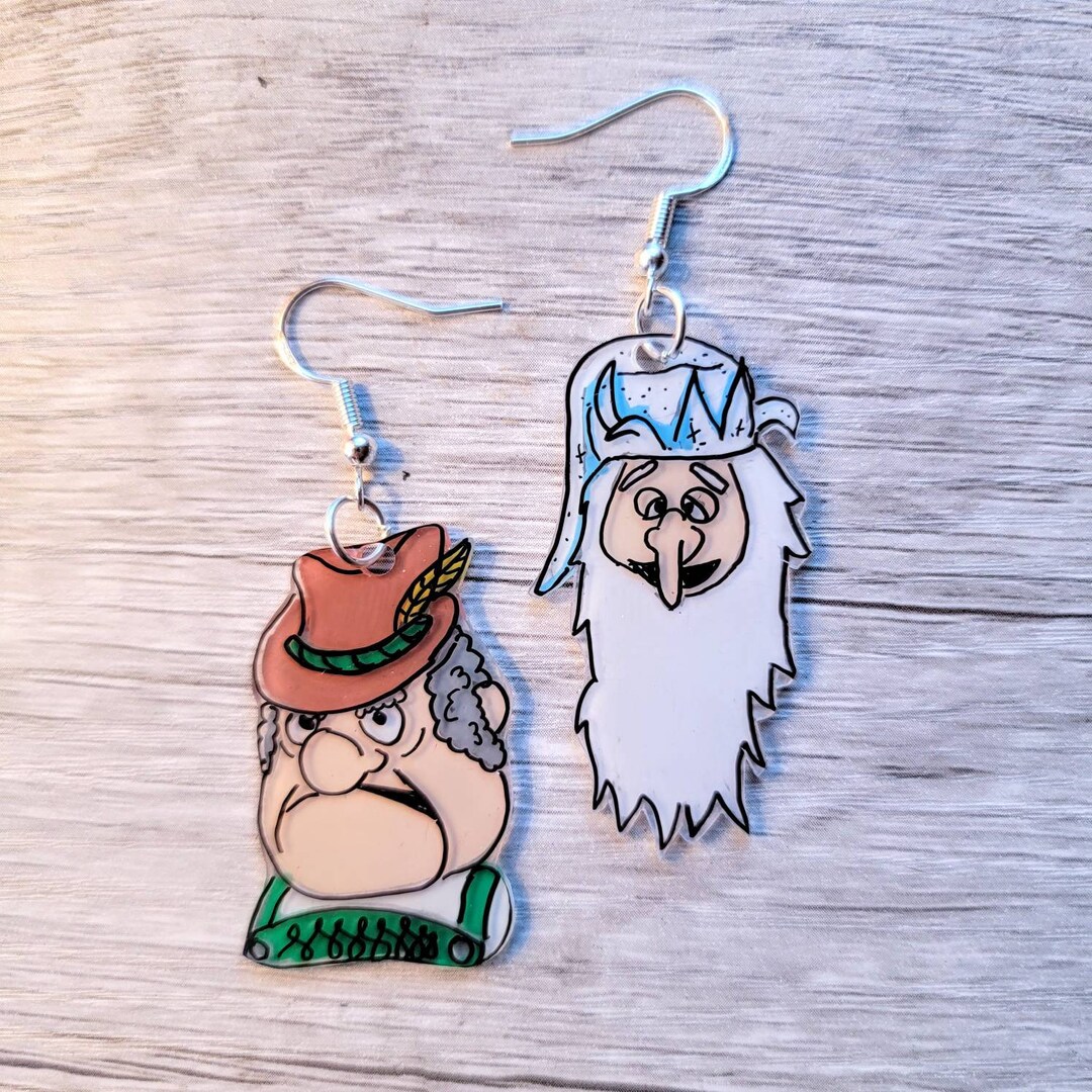 Burgermeister Meisterburger and the Winter Warlock Earring Set. Santa ...