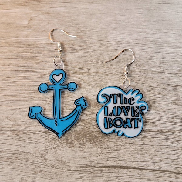 Boat Earrings - Etsy
