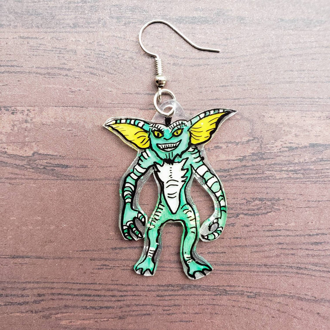 Gremlins Mismatched Earrings. Gizmo Earrings. Spike Earrings. - Etsy
