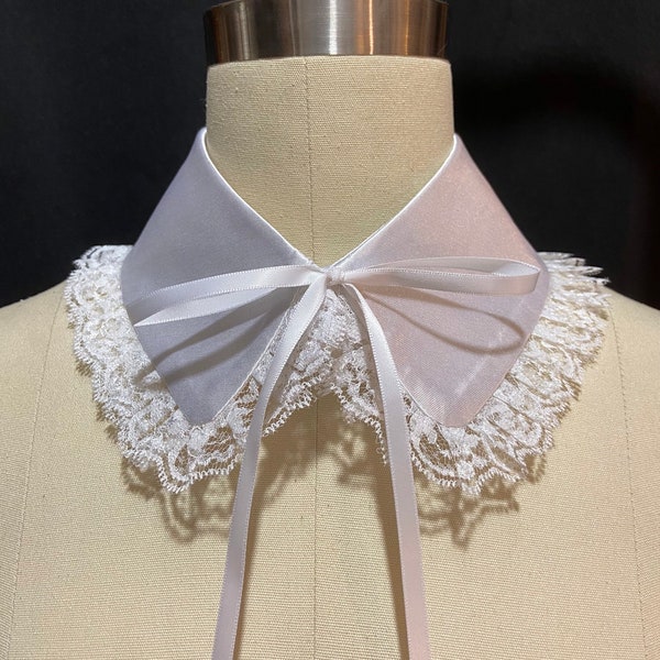 White Lace Collar - Etsy
