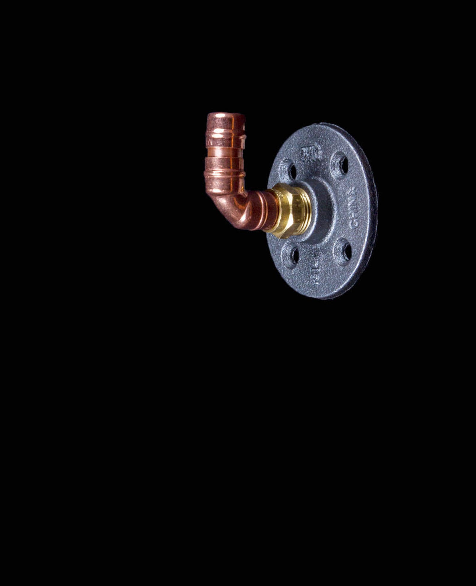 Copper Pipe Hook - Etsy