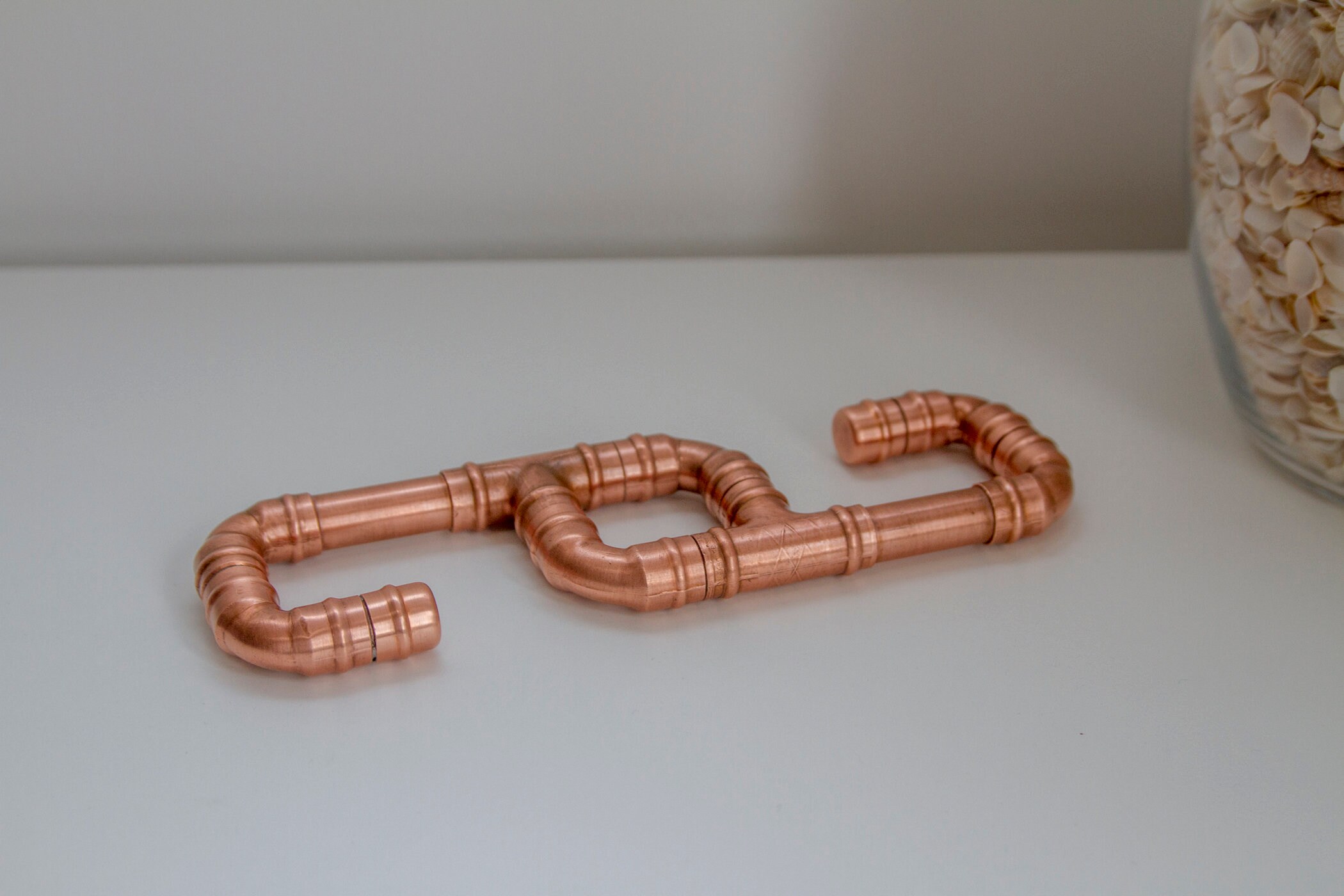 Copper Pipe Wine Glass Caddy - Etsy