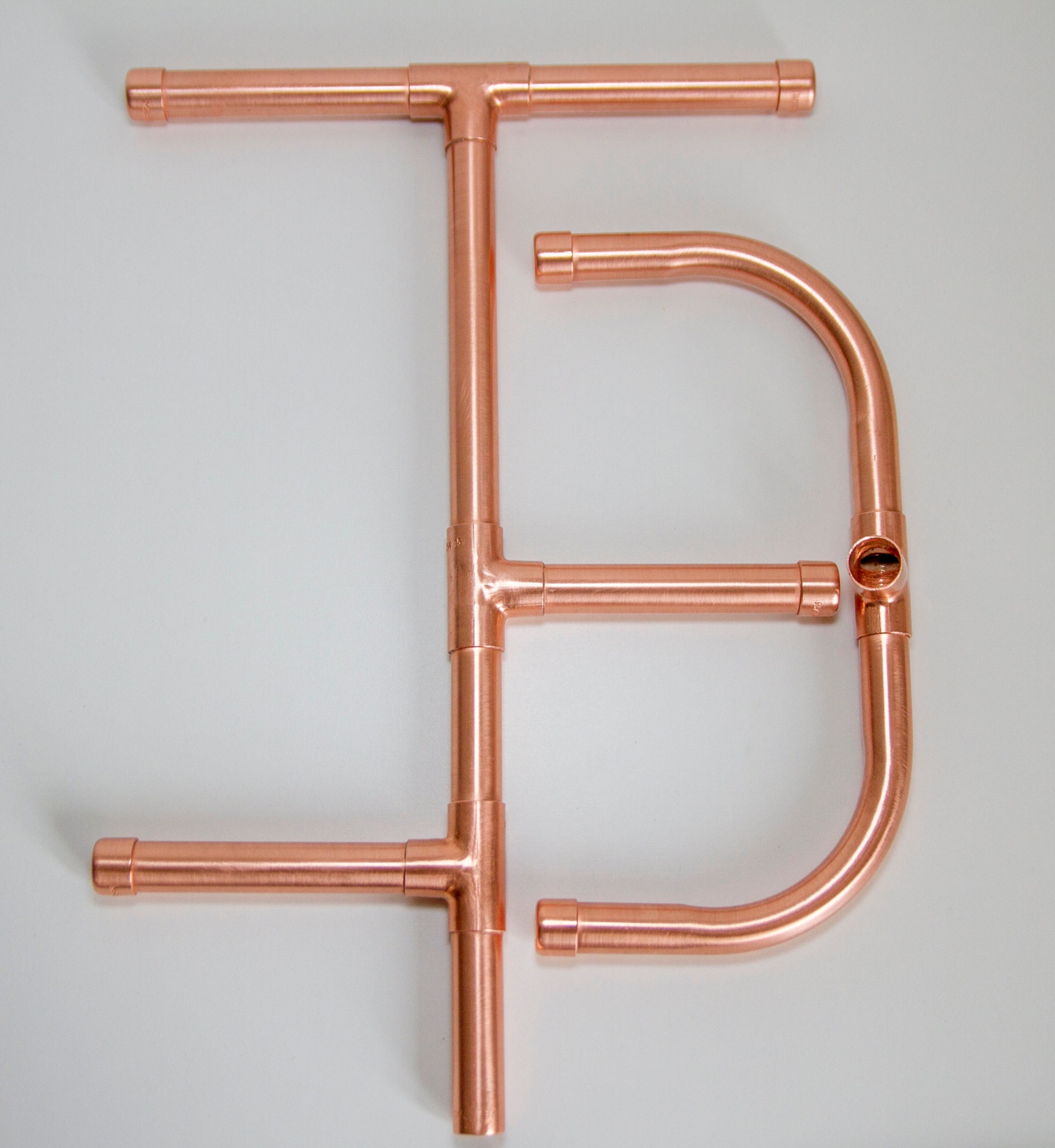 Copper Jewellery Stand / Display Made From Copper Pipe - Etsy UK