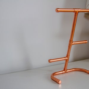 Copper Jewellery Stand / Display Made From Copper Pipe Fittings - Etsy