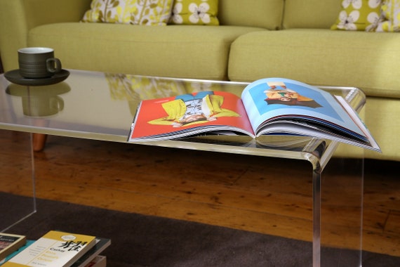 Premium Perspex ® Acrylic Coffee Tables Made in GB | Etsy UK