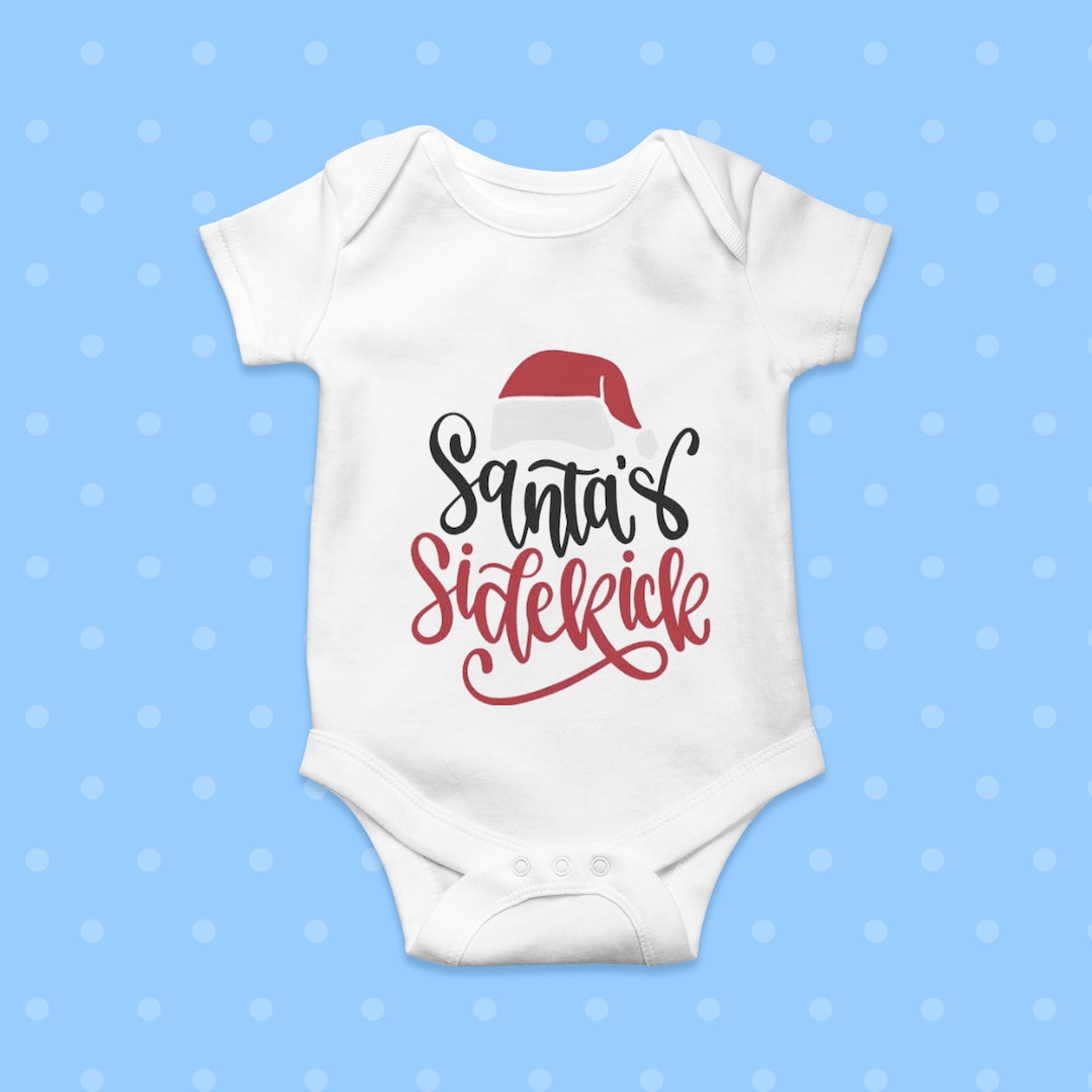Santa’s Sidekick Onesie (free Shipping) - Etsy