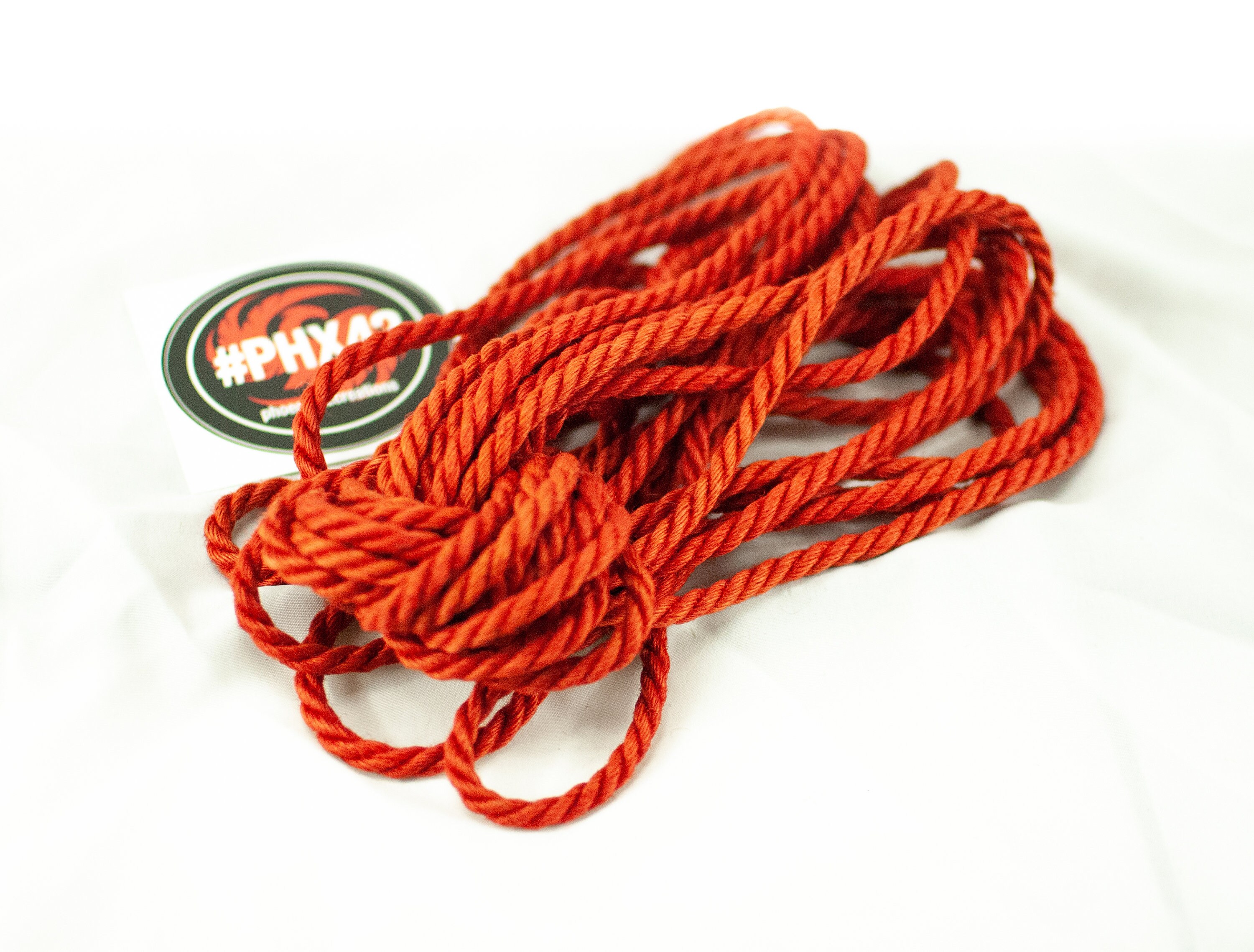 True Red Hand Made and Dyed Jute Rope for Shibari / Kinbaku - Etsy