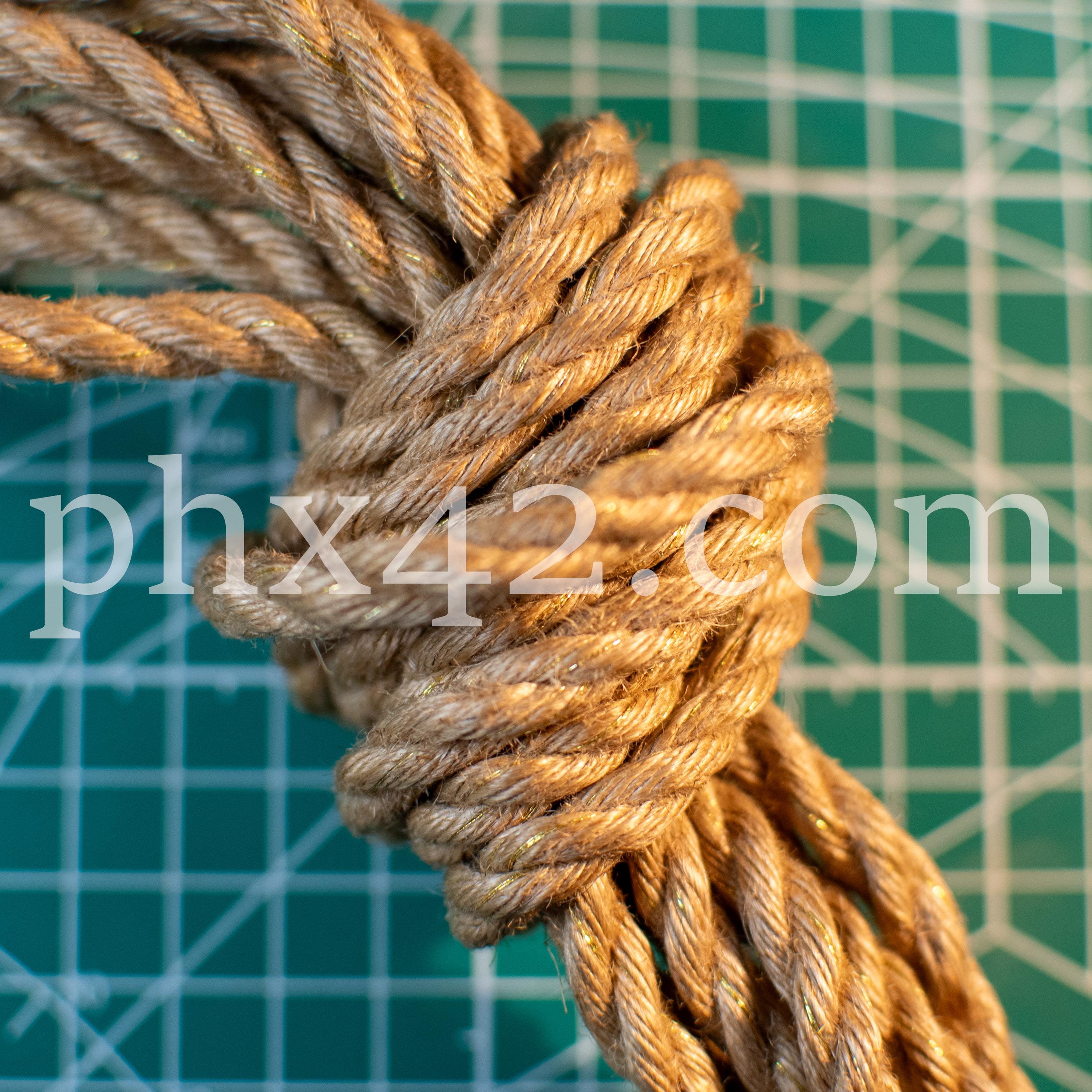 Hand Made CONDUCTIVE Jute Rope for Shibari / Kinbaku - Etsy