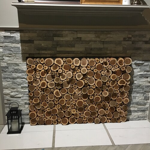 Fireplace Cover Screen Insert - Etsy