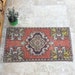 Turkish Door Mat Rugvintage Turkish Small Rugoushak Mat - Etsy