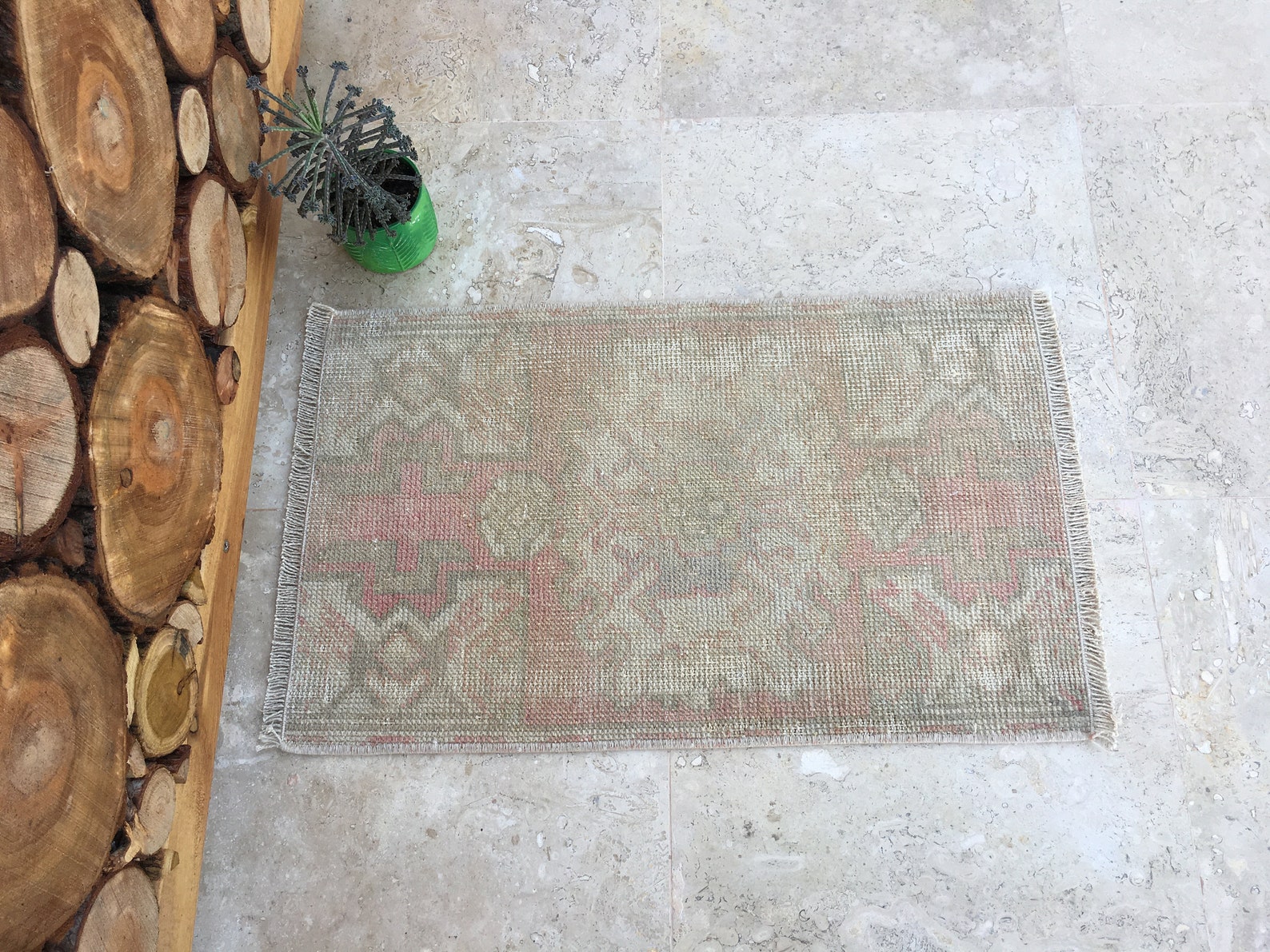 16x25 Turkish Mat Rugvintage Turkish Small Rugoushak - Etsy