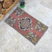 Turkish Door Mat Rugvintage Turkish Small Rugoushak Mat - Etsy