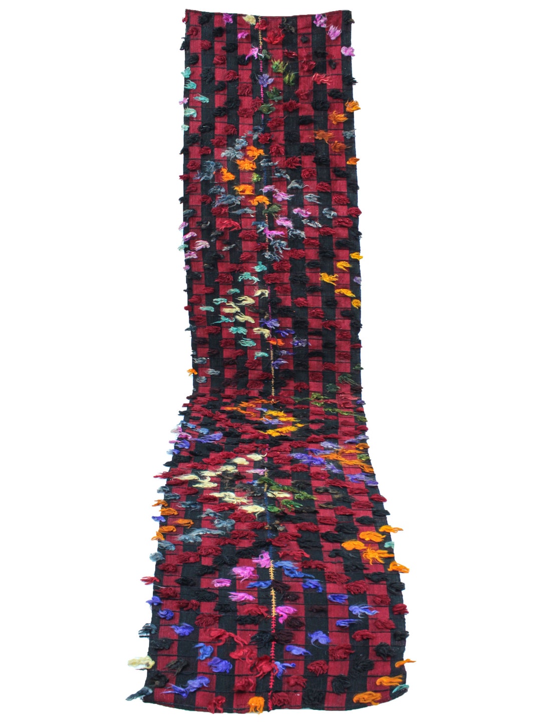 Hallway Rug, Pon Pon Runner, Boho Decor Rug, Staircase Rug 25x148 ...