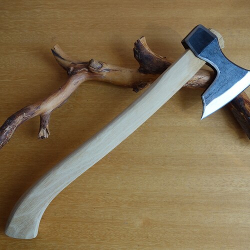 Forged Handmade Viking Style Steel Sickle Blade Blank Axe Head - Etsy