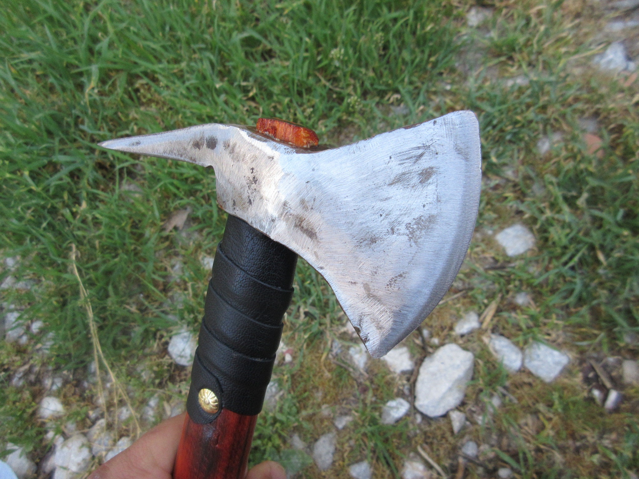 Forged Handmade 117 lbs / 0530 kg Viking Tomahawk Style | Etsy