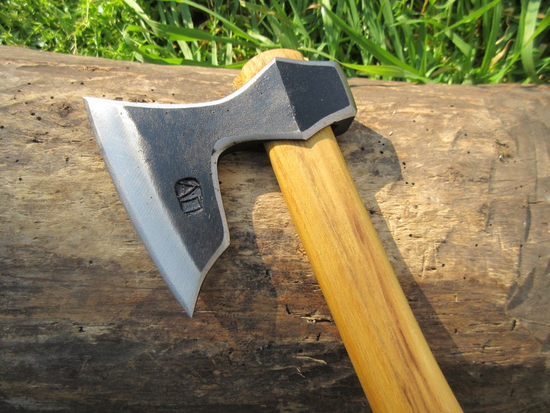 Forged Handmade Set of 2x Viking Style 077 / 092 lbs Steel | Etsy