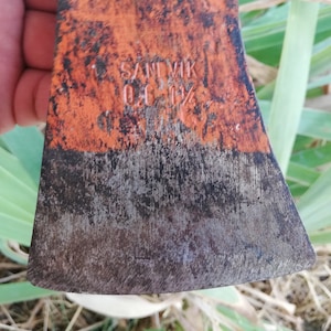 Vtg Sweden Quality Steel Sandvik Camper 1,54 Lbs / 0,700 Kg Forged ...