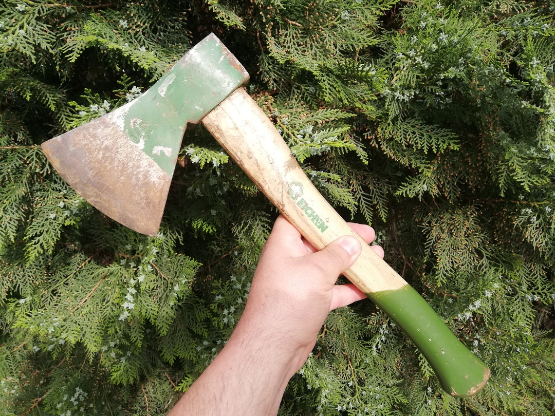 Vintage 3 Eichen Hand Forged Tomahawk Axe: German Woodsman Tool - Etsy