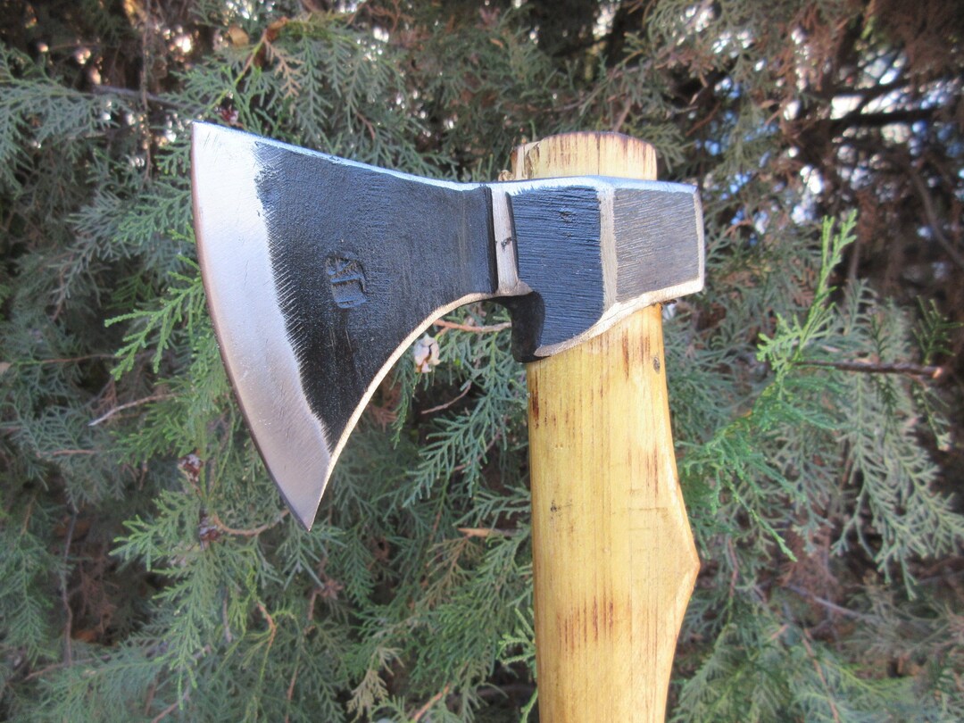 Forged Handmade 1,21 Lbs / 0,550 Kg Viking Style Steel Bearded Blank ...