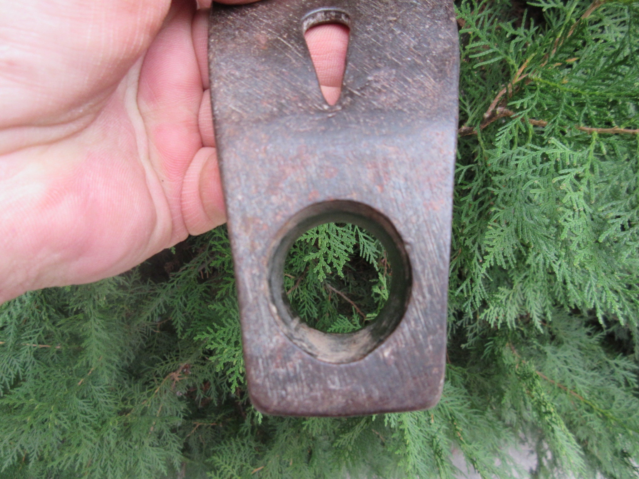 Vtg Old Communist Era Forged Steel Straight Adze Claw Hammer & Nail ...