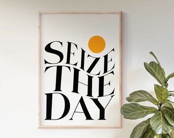 Seize the Day Art | Etsy