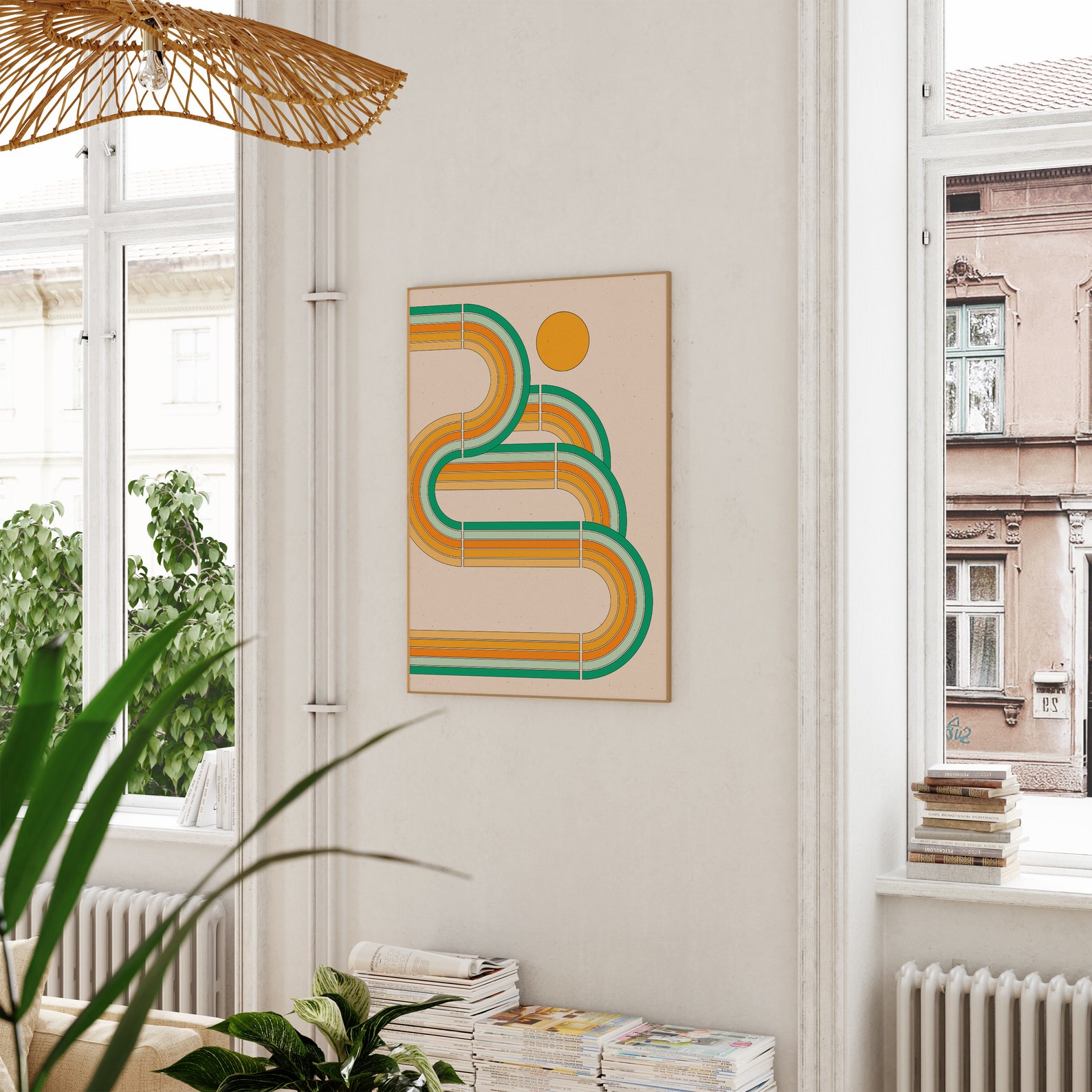 Wall Art 70s Art Print Trendy Wall Art 70s Poster - Etsy