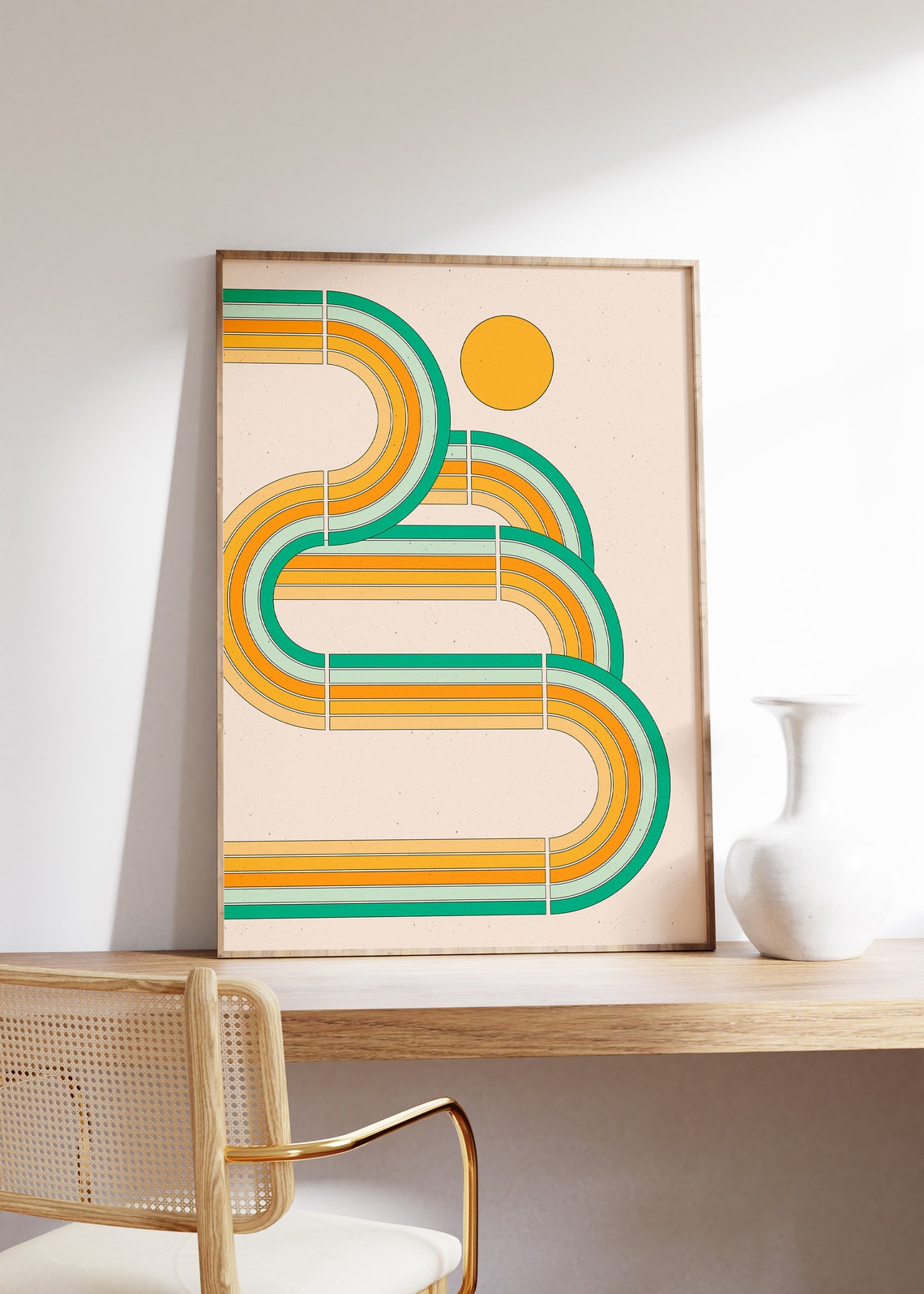 Wall Art 70s Art Print Trendy Wall Art 70s Poster - Etsy