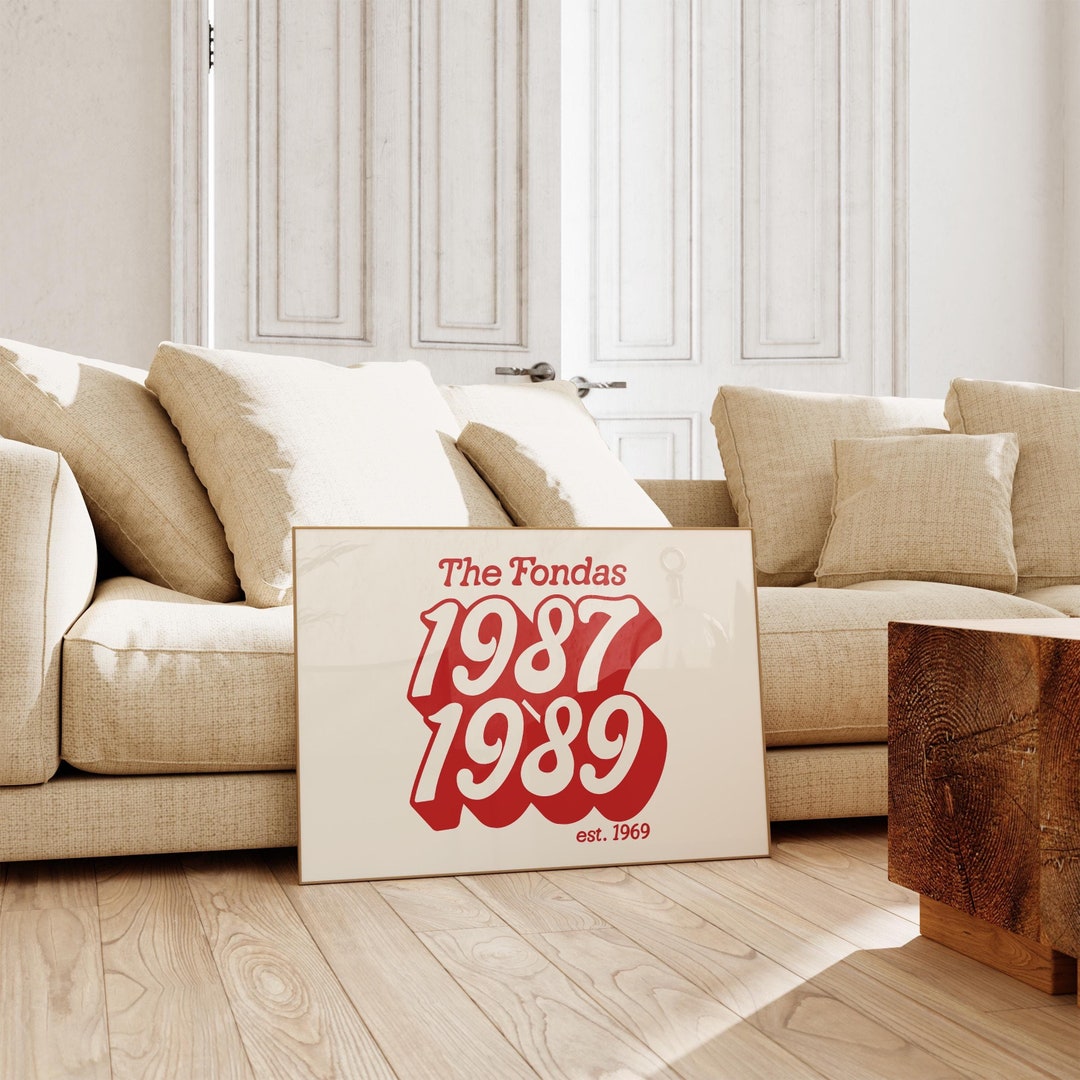Custom Year Poster | Personalized Family Print, Birth Year Poster ...