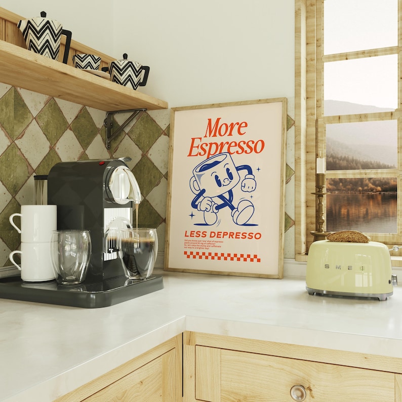 Coffee Station Wall Art | Coffee Quote Poster, Coffee Bar Artwork, More ...