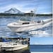 Custom Painting 12x18" CENTER CONSOLE Hand Made Art Sportfishing ...