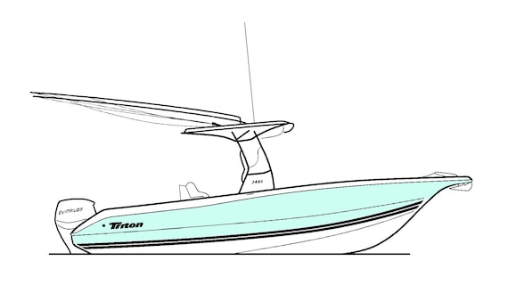 Fishing Boat Drawings