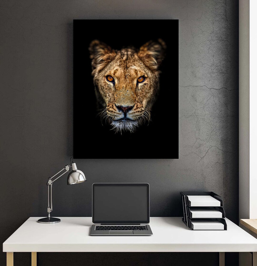 Woman Boss Queen Canvas Wall Art - Etsy