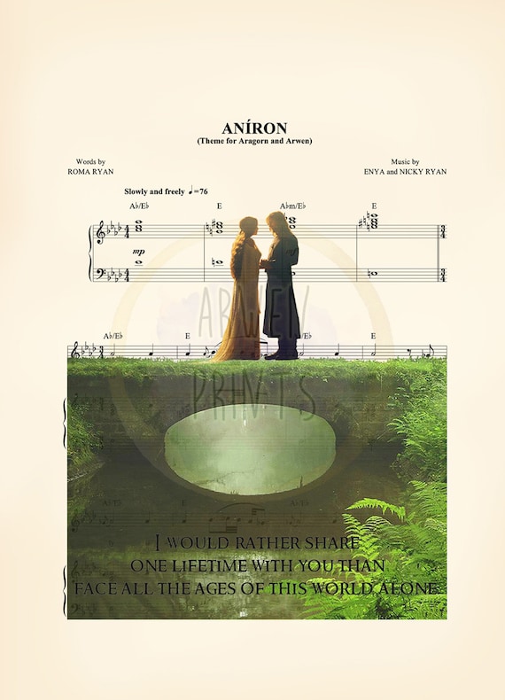 Lord Of The Rings Arwen And Aragorn Quotes