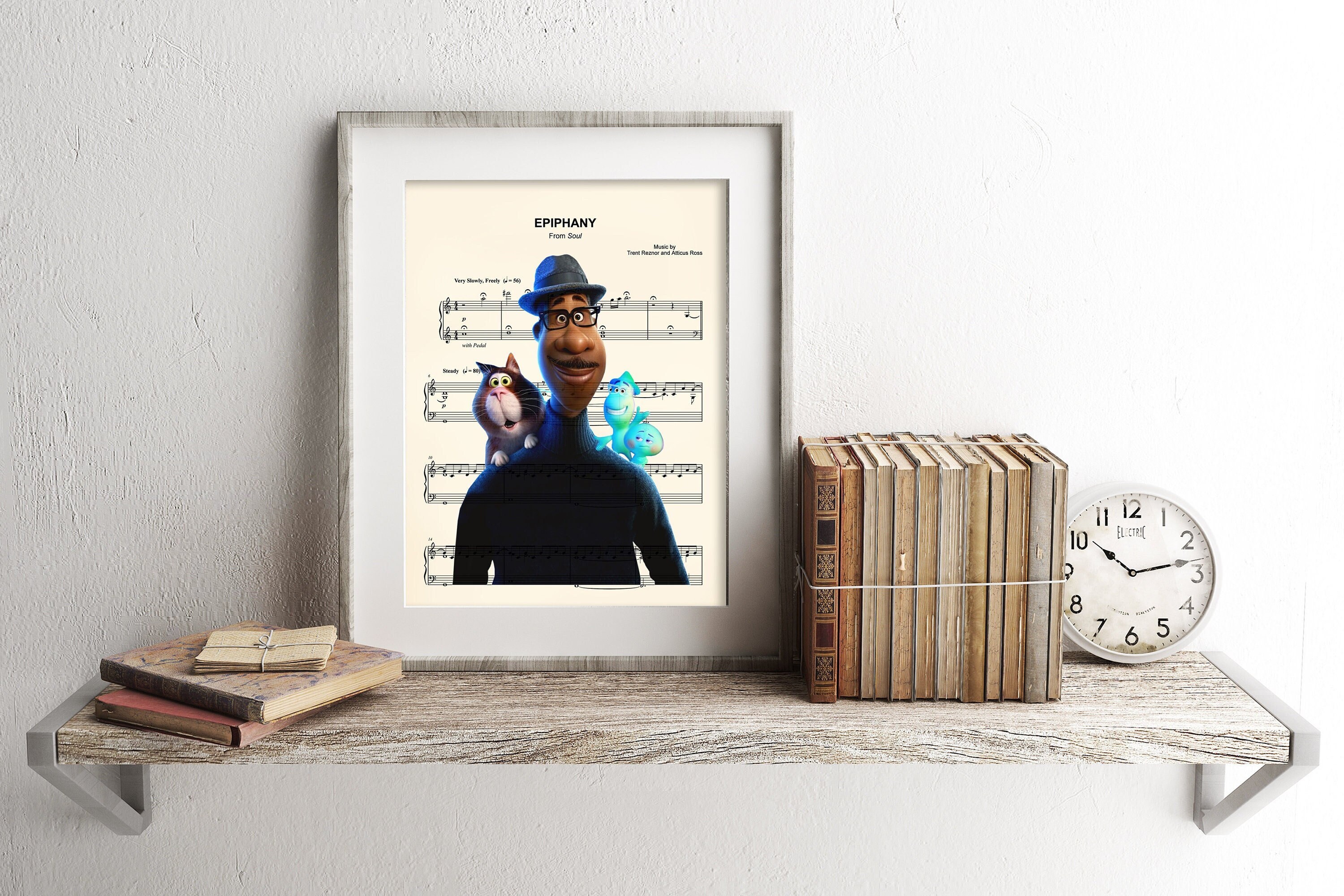 Disney Pixars Soul Sheet Music Art Print - Etsy India