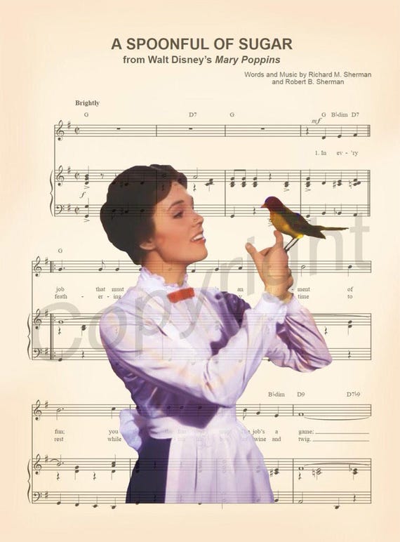 Spoonful Of Sugar Mary Poppins