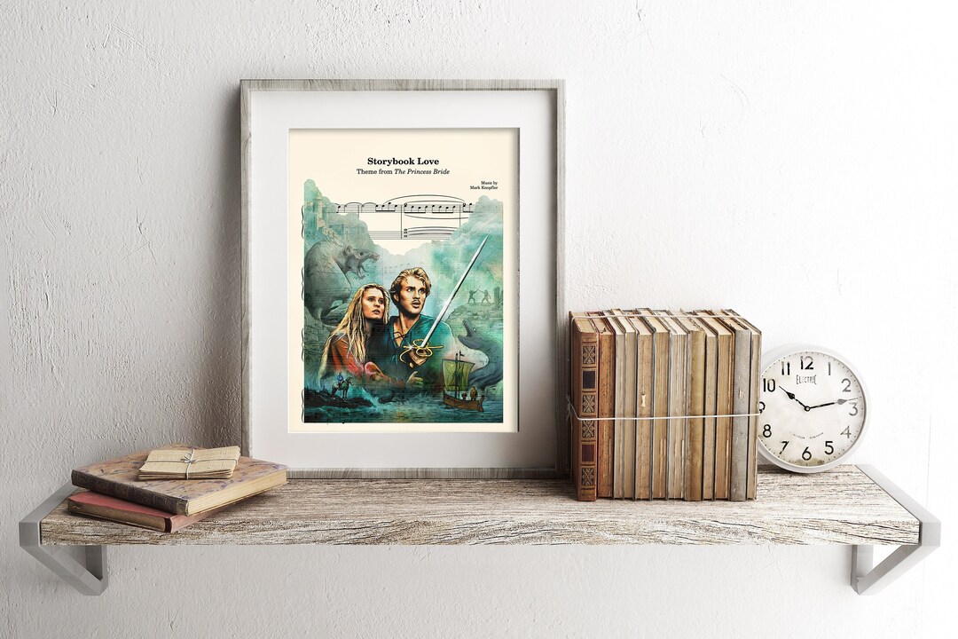 The Princess Bride Sheet Music Art Print - Etsy