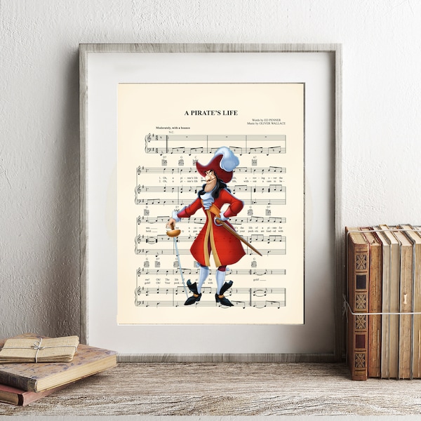 Captain Hook Decor - Etsy