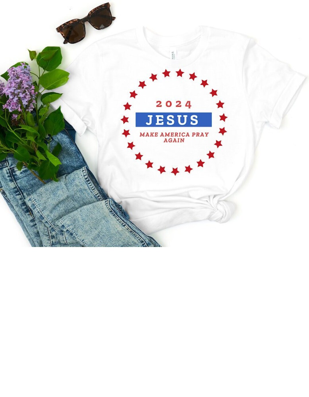 Jesus 2024 Shirt, Jesus Presidential Shirt, Jesus Election Shirt, Make ...