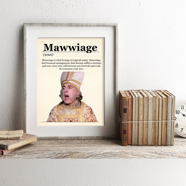 Mawwiage - Etsy