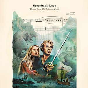 The Princess Bride Sheet Music Art Print - Etsy