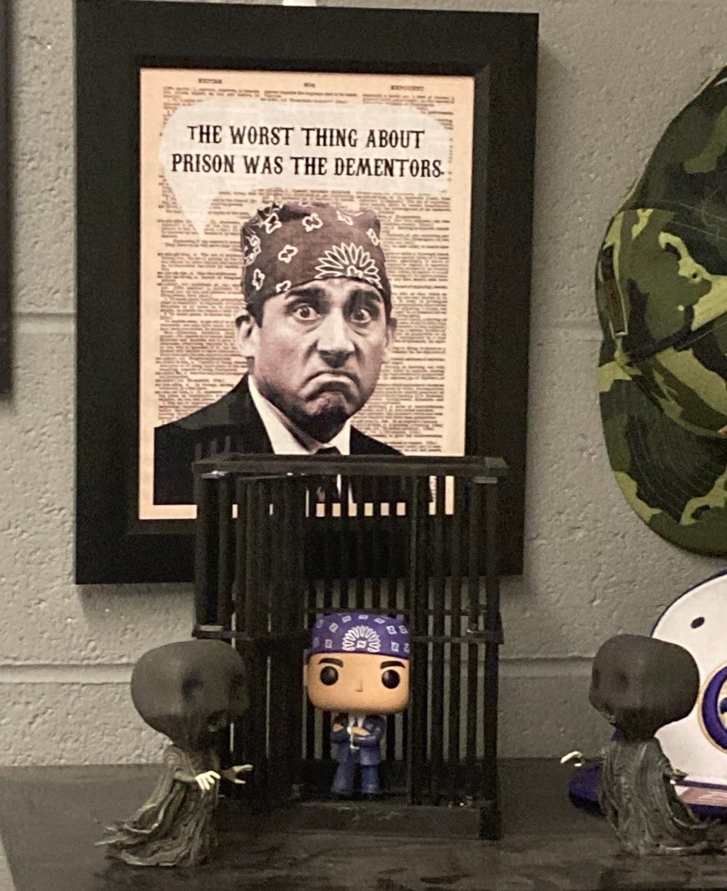 The Office Michael Scott Prison Mike Dictionary Art Print - Etsy Israel