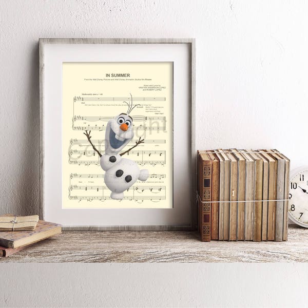Olaf in Summer - Etsy