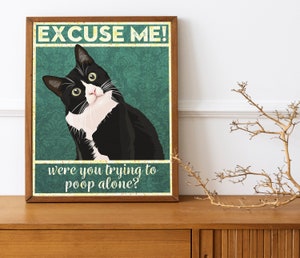 Spoiled Cats and Their Household Staff Live Here Rustic Wood Sign ...