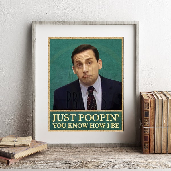 Michael Scott Poster - Etsy