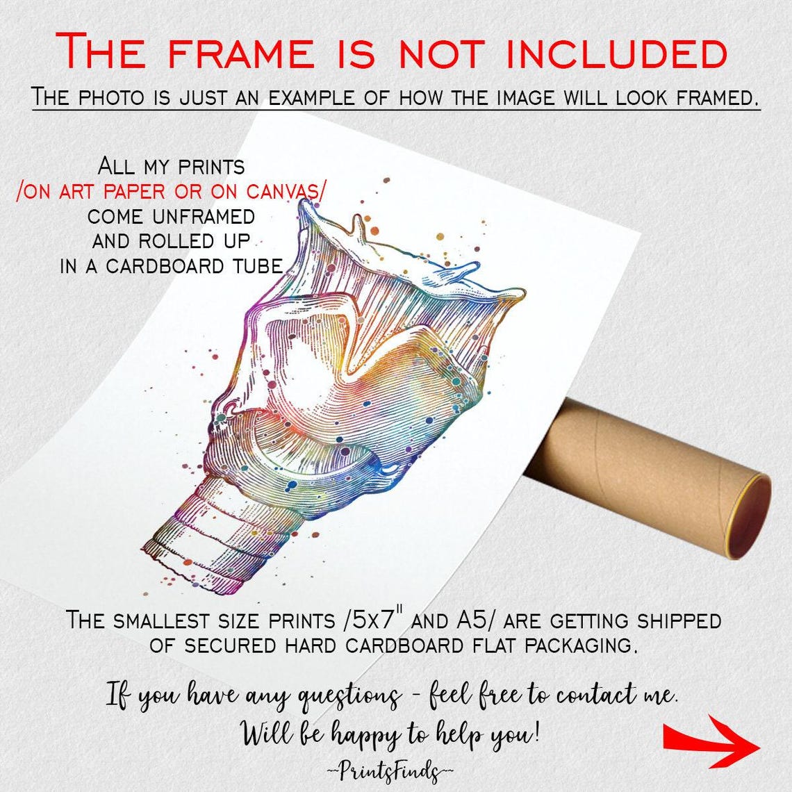 Larynx Anatomy Art Print for Doctor Slp Office Decor, Anatomical ...