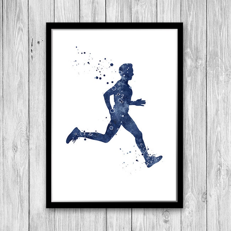 Running Art - Etsy