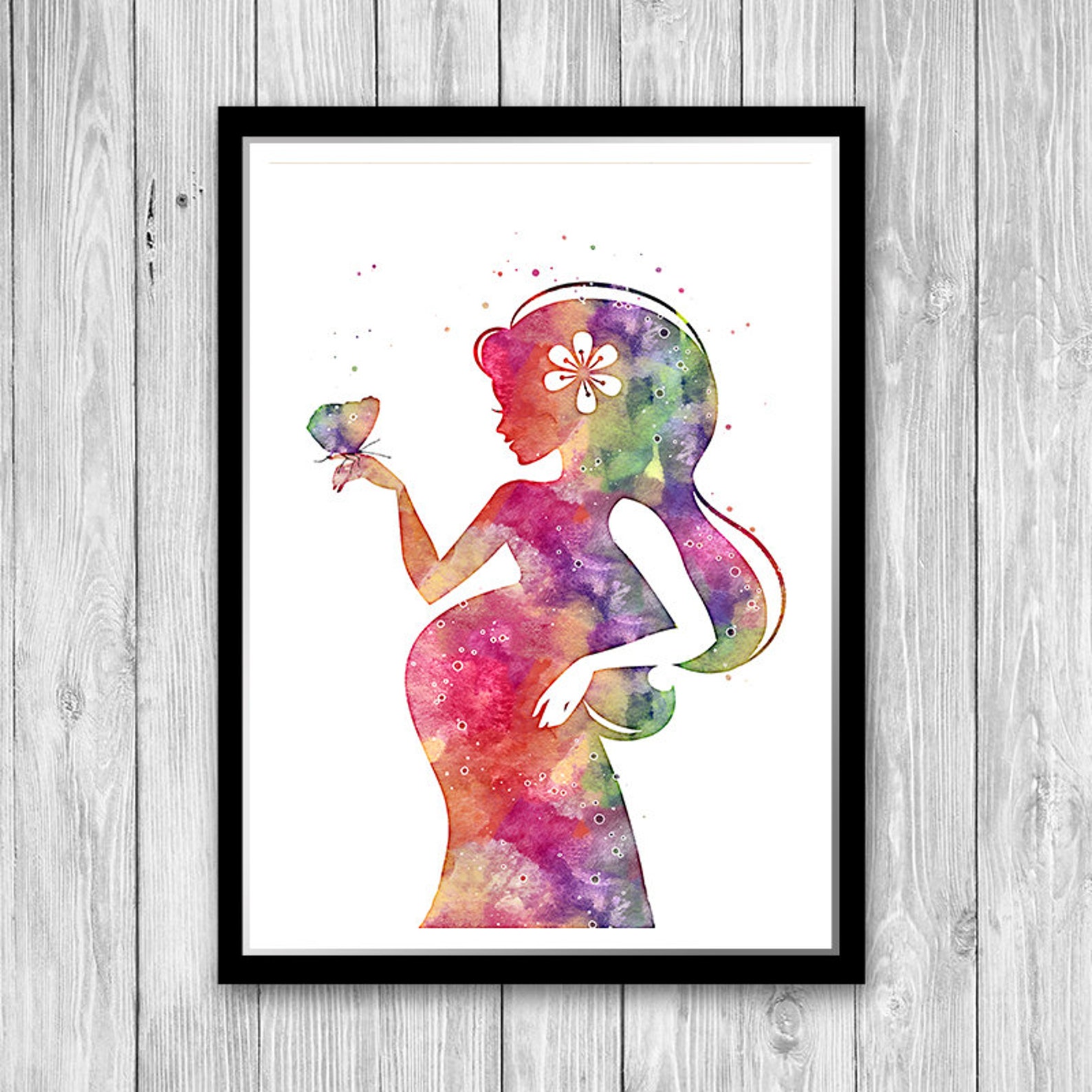 Obgyn Art Midwifery Art Midwife Gift Pregnant Women and - Etsy