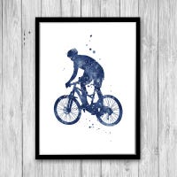 Mountain Bike Print, Cycling Print, Cycle Art, Gravel Bike Print, Tour ...